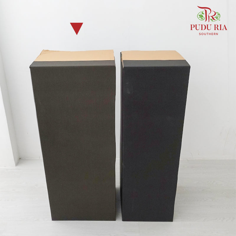 Paper Box Stand Foldable - Black - Wholesale flowers delivery in JB ...