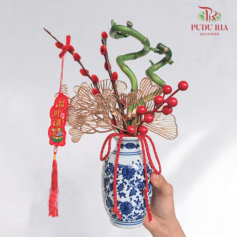 CNY Arrangement 2024#3 - Wholesale flowers delivery in JB & Singapor ...