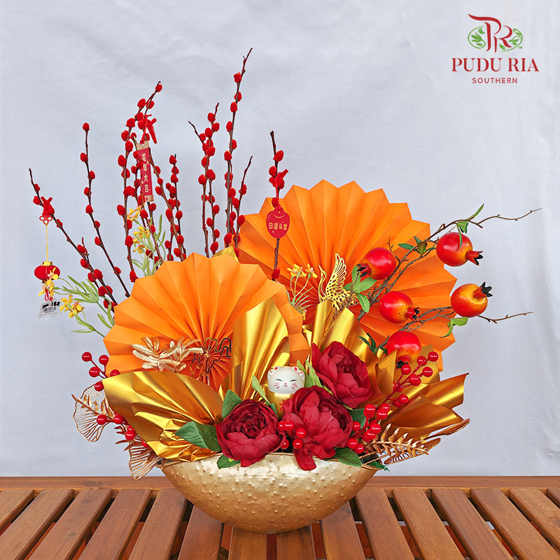 CNY Arrangement 2024#14 - Wholesale flowers delivery in JB & Singapor ...