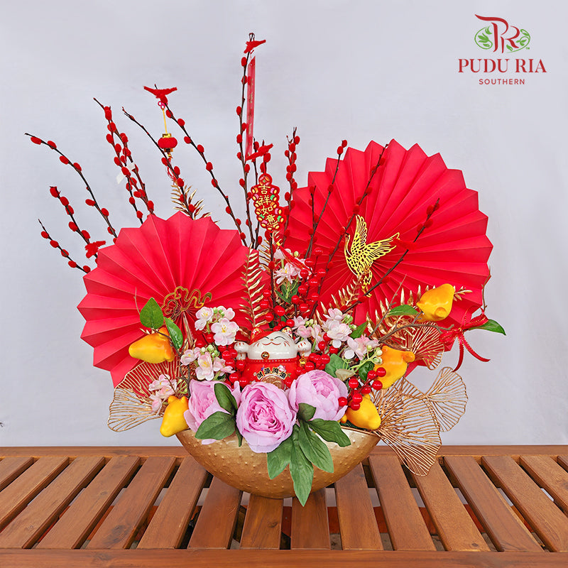 CNY Arrangement 2024#16 - Wholesale flowers delivery in JB & Singapor ...