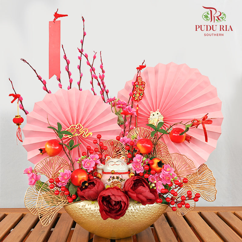 CNY Arrangement 2024#15 - Wholesale flowers delivery in JB & Singapor ...