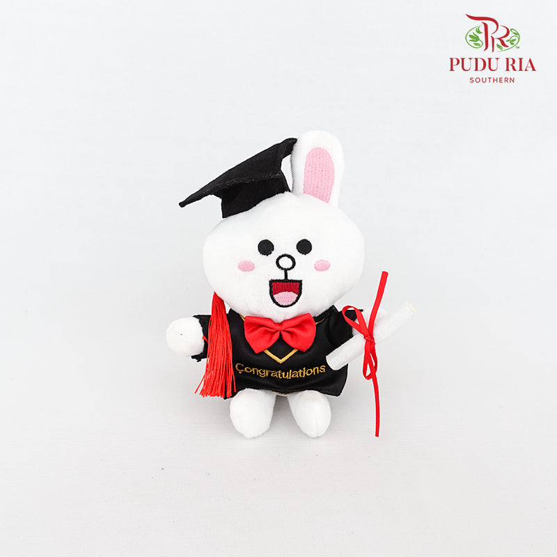 Graduation Toy Rabbit 4' - FTY016#1 - Wholesale flowers delivery in JB ...